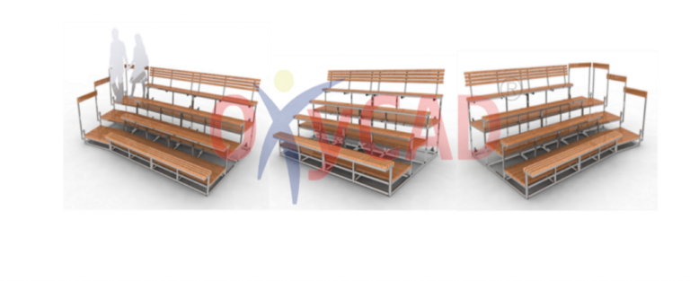 Conception de gradins modulaires - OxyCAD