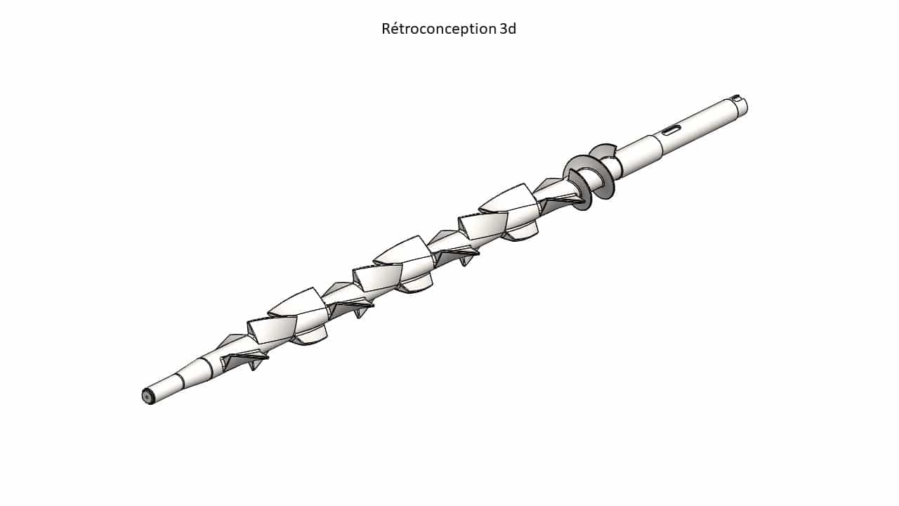 Rétroconception de deux vis - OxyCAD